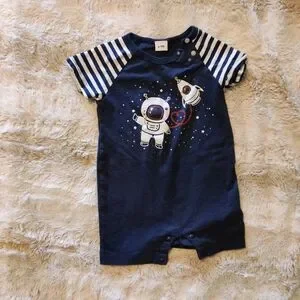 One Pieces | 3for15 Set Of Three Baby Rompers Whale Astronaut And Mom ...